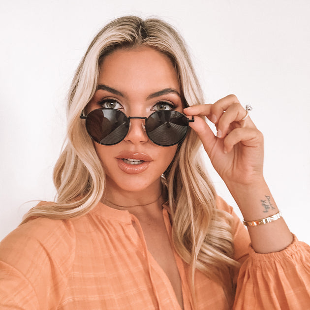 Hallie - Black – El Roy Eyewear