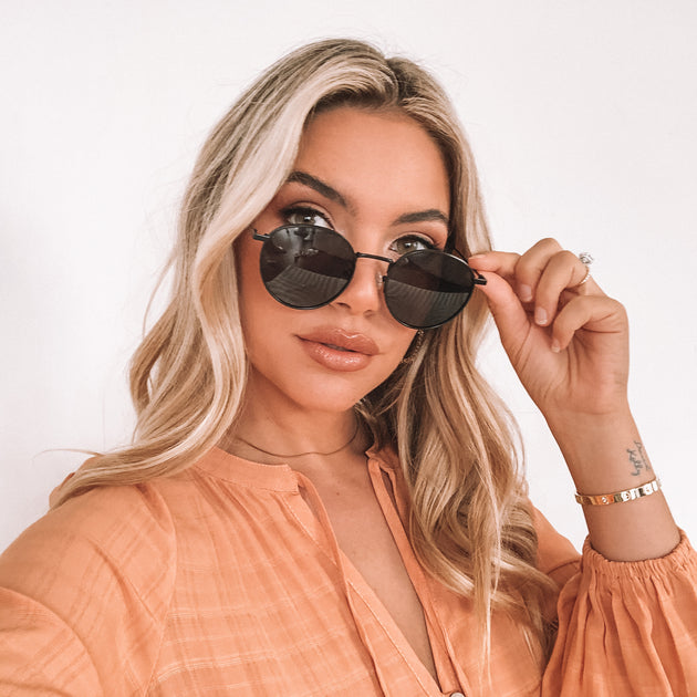 Hallie - Black – El Roy Eyewear